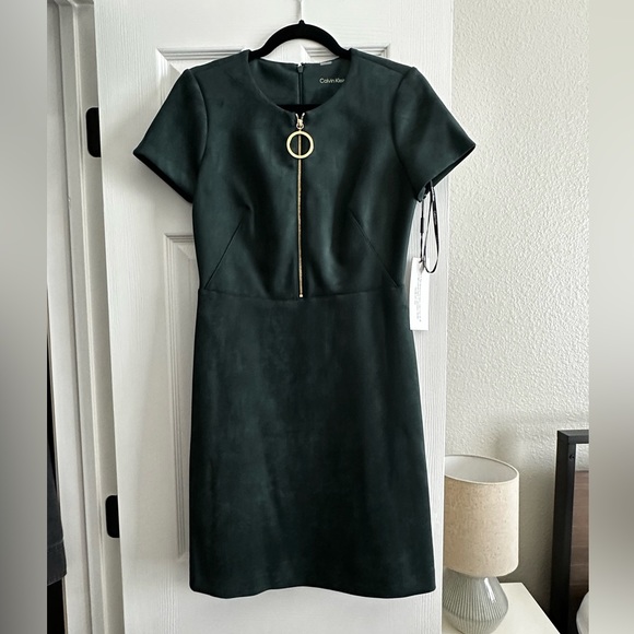 Calvin Klein | Dresses | Calvin Klein Suede Dress | Poshmark